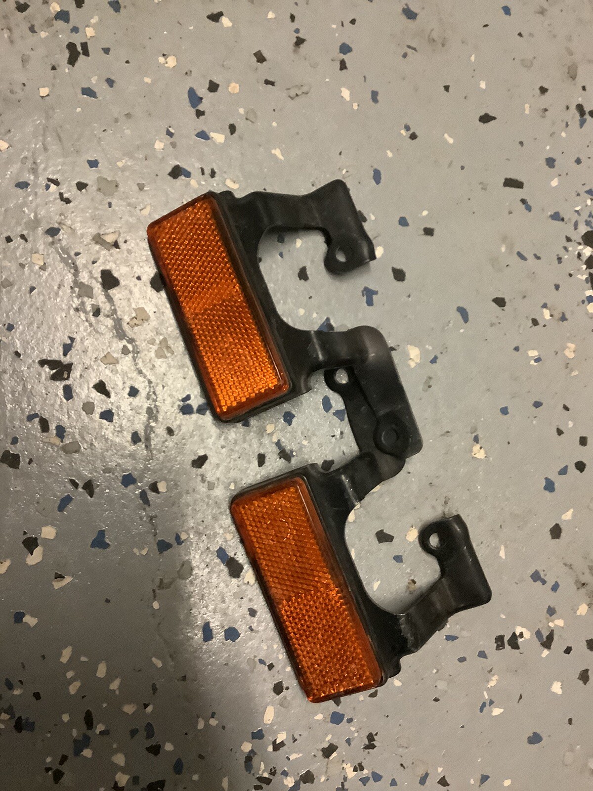 15 2015 KTM 390 DUKE FRONT FORK FENDER LEFT RIGHT Reflectors OEM LH RH ...