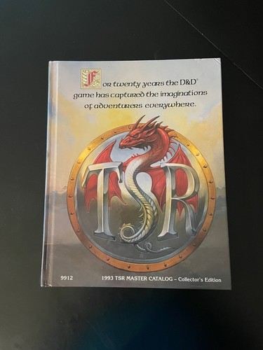 TSR Catalog 1993 Master Catalog - Collector's Ed EX BX 1114 | eBay