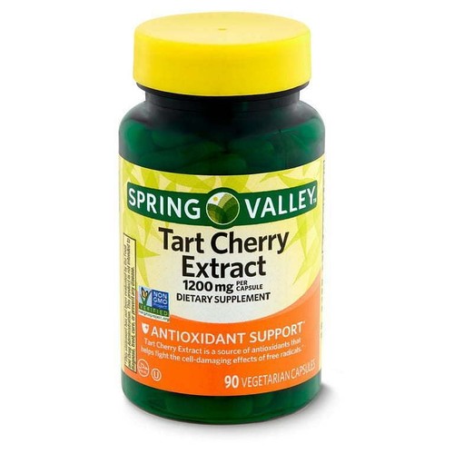 Spring Valley Tart Cherry Extract Antioxidant Support Dietary ...