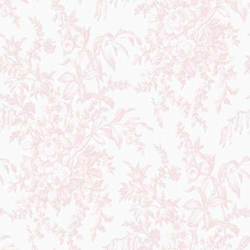 Laura Ashley Wallpaper Roll 33'L Double Roll Cottage Strippable ...
