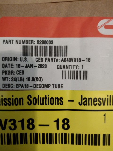 Cummins 5296003 for sale online | eBay