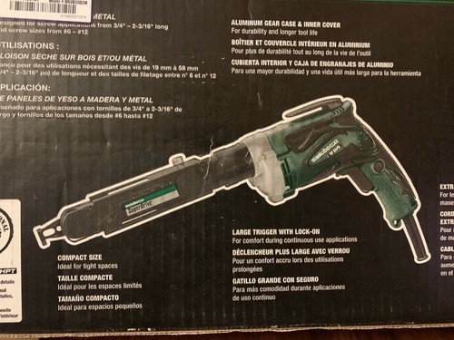 Metabo HPT W6V4SD2 SuperDrive Collated Screwdriver for sale online | eBay