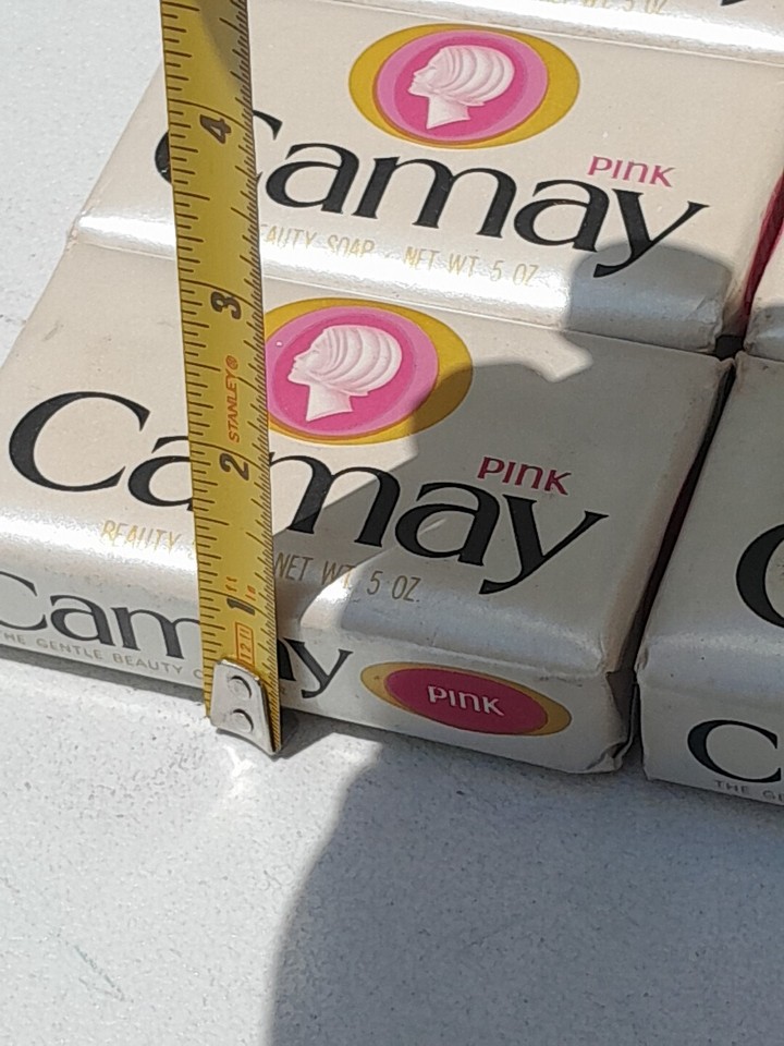 Three [3] Camay Pink Beauty Bar Soap 5oz Bath Size Sealed USA NOS 1970 ...
