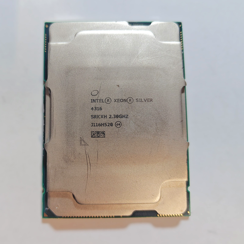 INTEL XEON SILVER 4316 SRKXH 20C 2.3GHZ 30MB 150W LGA4189 PROCESSOR CPU ...