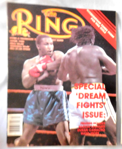 Tim Witherspoon Vs Tony Tubbs April 1986 The RING Magazine Ex | eBay