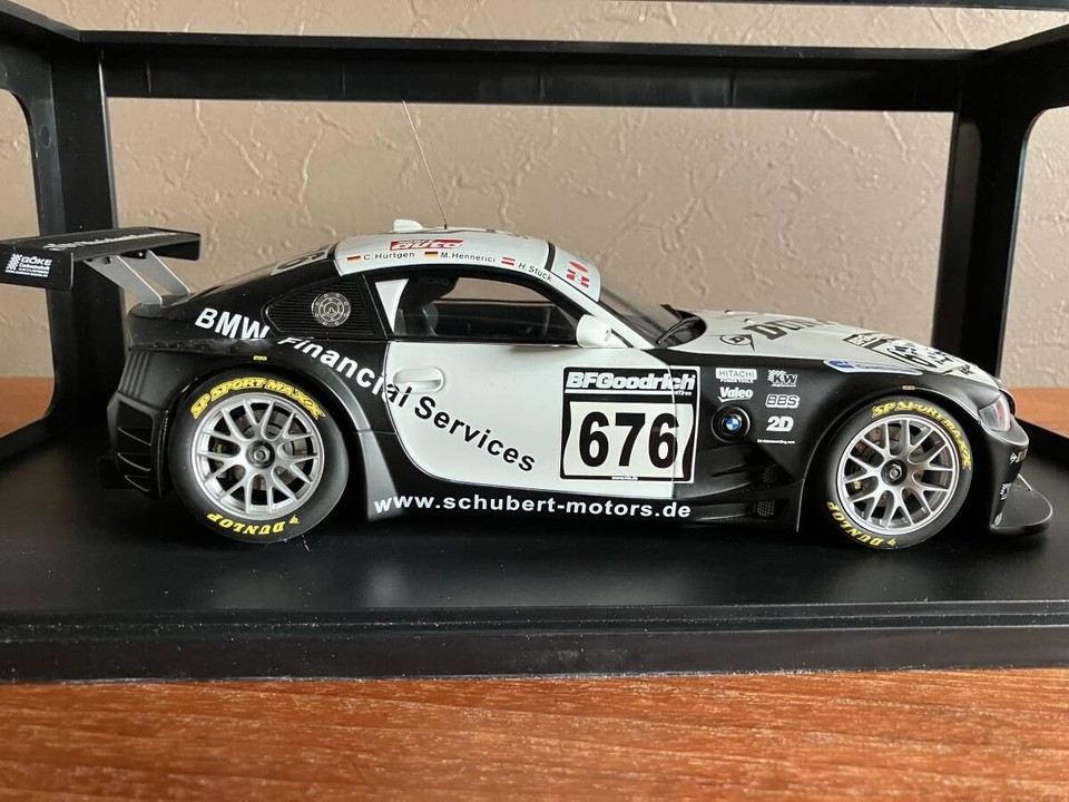 Auto Art BMW Z4 Coupe Team Schubert 2006 1/18 Diecast Model Car | eBay