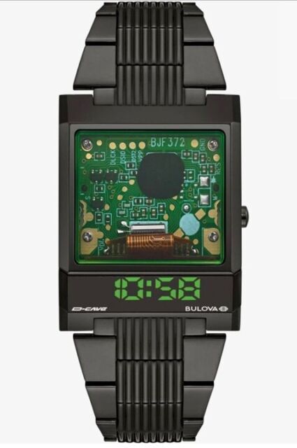 Bulova 98C140 Computron D-Cave Special Edition - Black for sale online ...