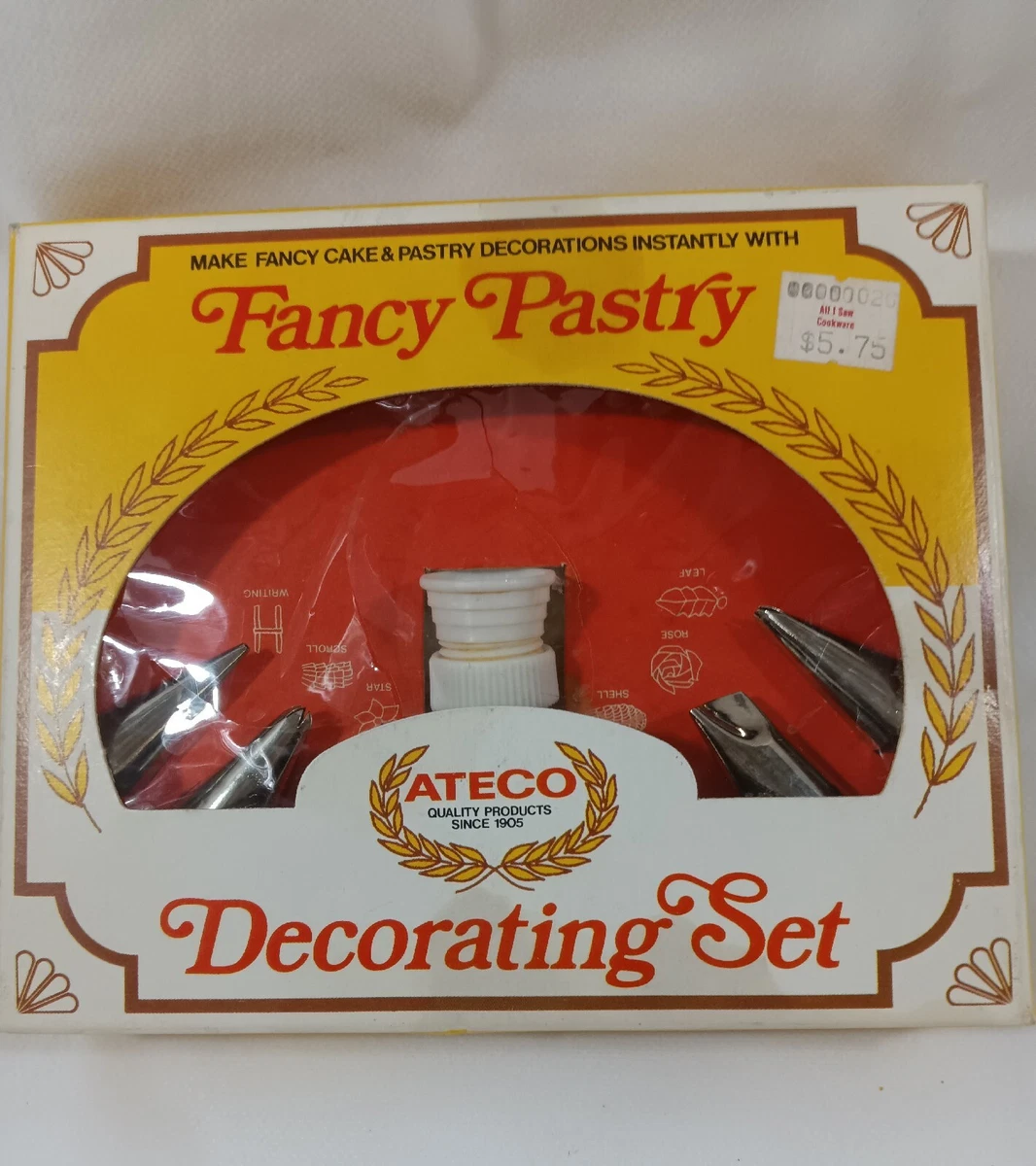 Ateco Fancy Cake Pastry Decorating Set | Shelly Lighting