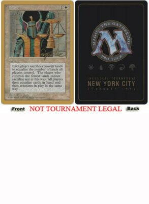 Balance (Mark Justice - 1996) World Championship NM White Rare MTG CARD ...