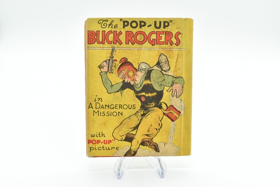 Buck Rogers - 1934 POP UP BOOK, Dangerous Mission, Blue Ribbon Press ...