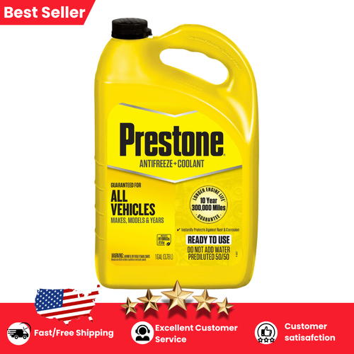 Prestone All Vehicles - 10yr/300k mi - Antifreeze+Coolant (1 Gal ...