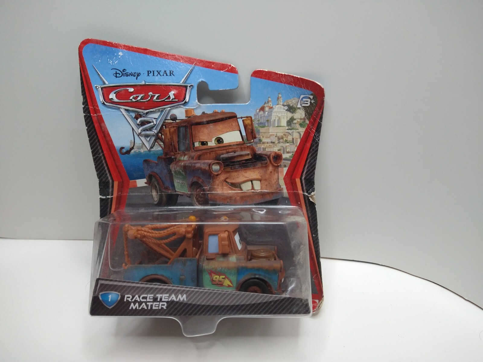 Disney Pixar Cars 2 Race Team Mater Rare! 3