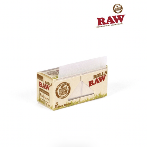 LOT 10 RAW ROLLS ORGANICS BIO rouleaux de 5m Feuilles à rouler chanvre ...
