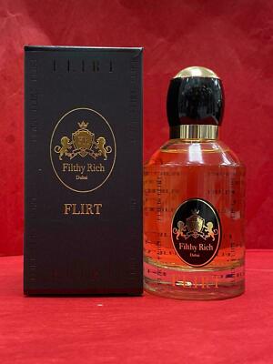 FLIRT by Filthy Rich Dubai EDP 3.4 OZ/ 100 ml (Plus 1 surprise perfume ...