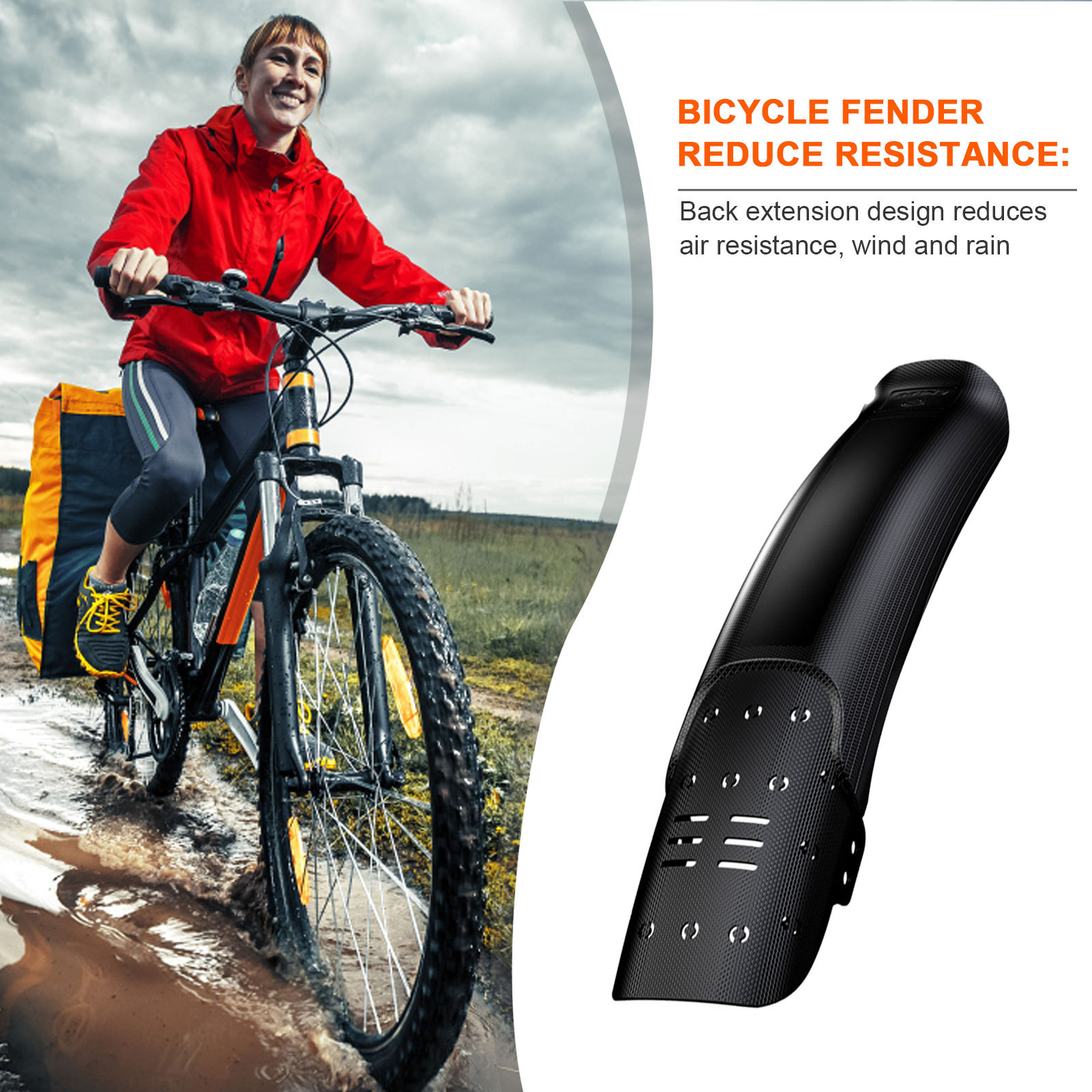 Front Rear Bicycle Mud Guard MTB Fender Mountain Bike Wheel Fenders ...