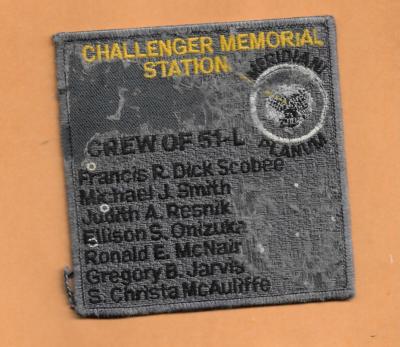 CHALLENGER MEMORIAL STATION CREW OF 51-L PATCH 3 7/8" | eBay