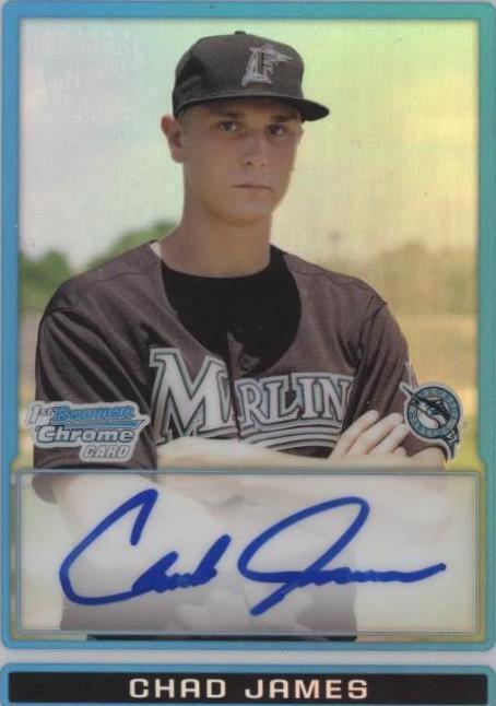 2009 Bowman Draft Picks & Prospects - Prospects Chrome Chad James # ...