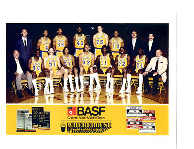 CHAMPIONS LOS ANGELES LAKERS 8X10 TEAM PHOTO LOT SET OF 4 1984 1986 ...