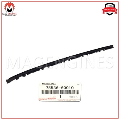 75536-60010 GENUINE OEM MOULDING, WINDSHIELD, OUTSIDE LOWER, LH- LEXUS ...