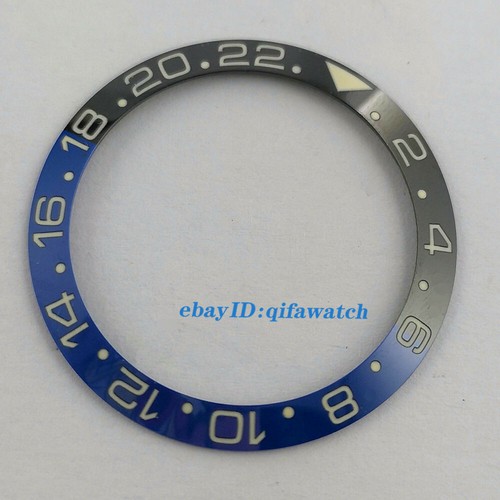 38mm Super Luminous GMT Ceramic Bezel Ring Insert Fit 40mm watch | eBay