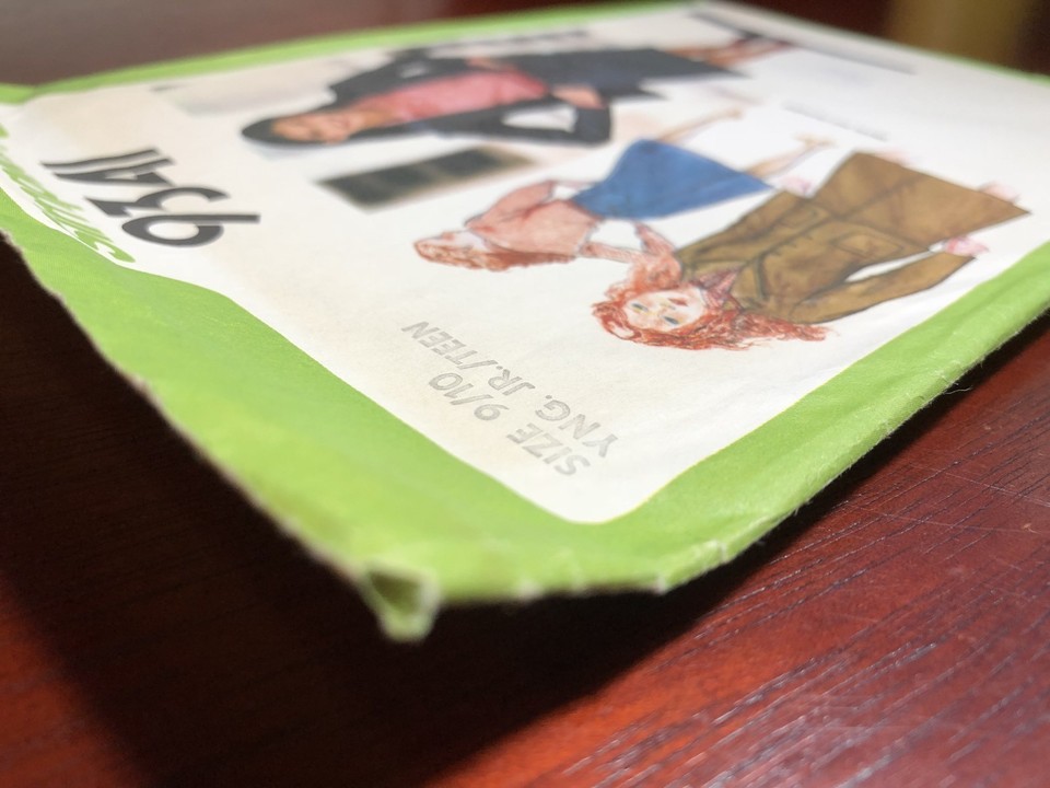 Patterns Sewing 1970’s Juniors Simplicity Pattern Number 9341 SZ 9/10 ...