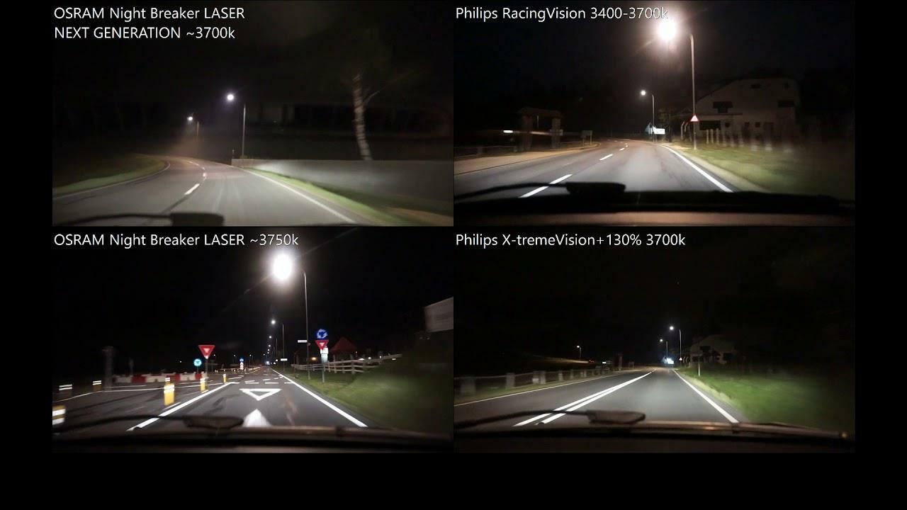 Osram Night Breaker® Laser Next Generation Headlight Bulbs +150% More ...
