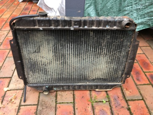 Holden hQ hj hx hz radiator v8 3 core original berwick | eBay
