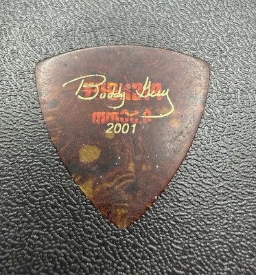 BUDDY GUY SIGNATURE GUITAR PICK 2001 CONCERT TOUR RARE STAGE PLECTRUM ...