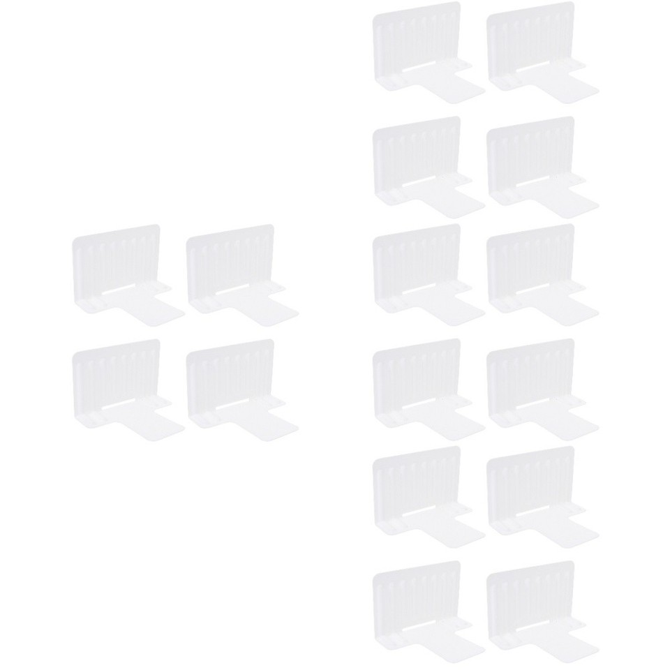 16 pcs Plastic Drawer Dividers Refrigerator Food Divider Plastic Drawer ...