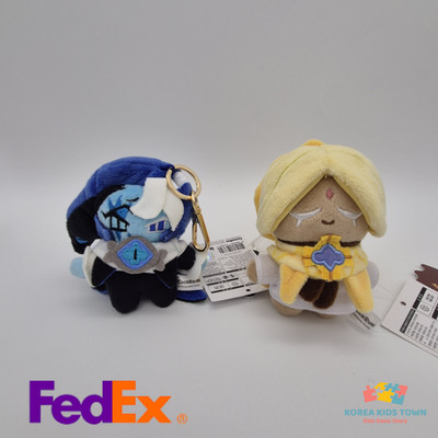 OFFICIAL Cookie Run Kingdom Plush Keyring Korea New (Shadow Milk, Pure ...
