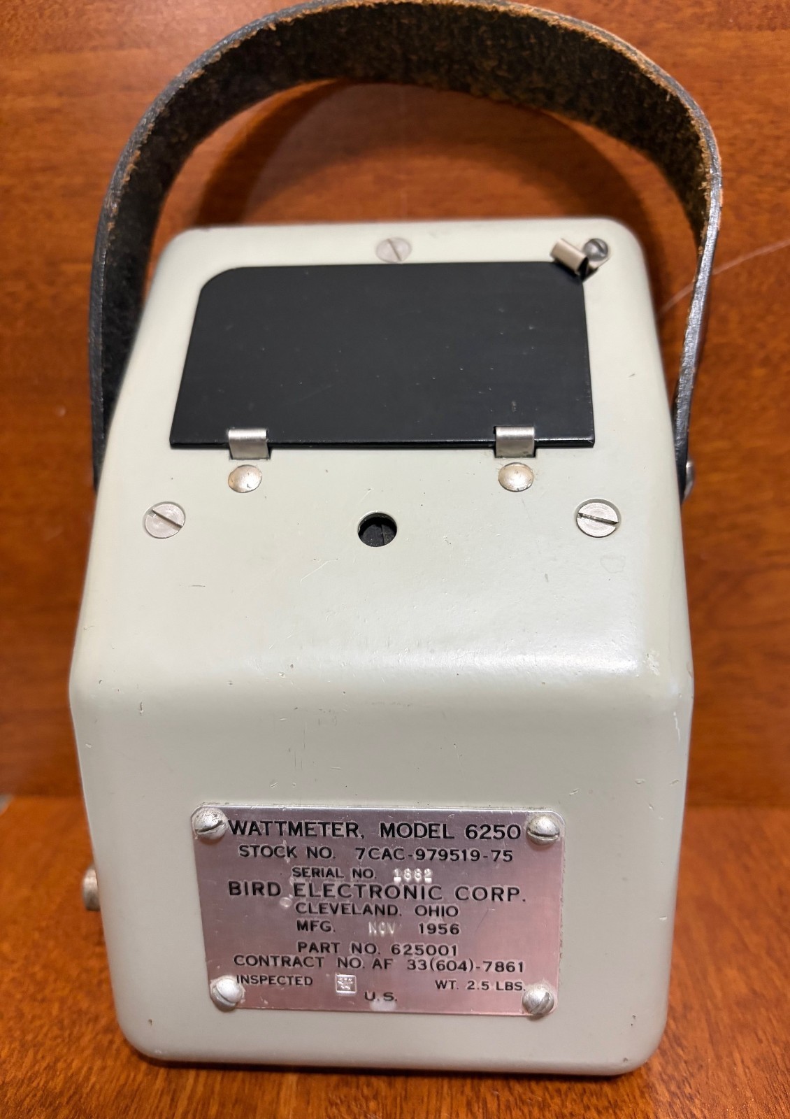 BIRD WATTMETER MODEL 6250 (UNTESTED) | eBay