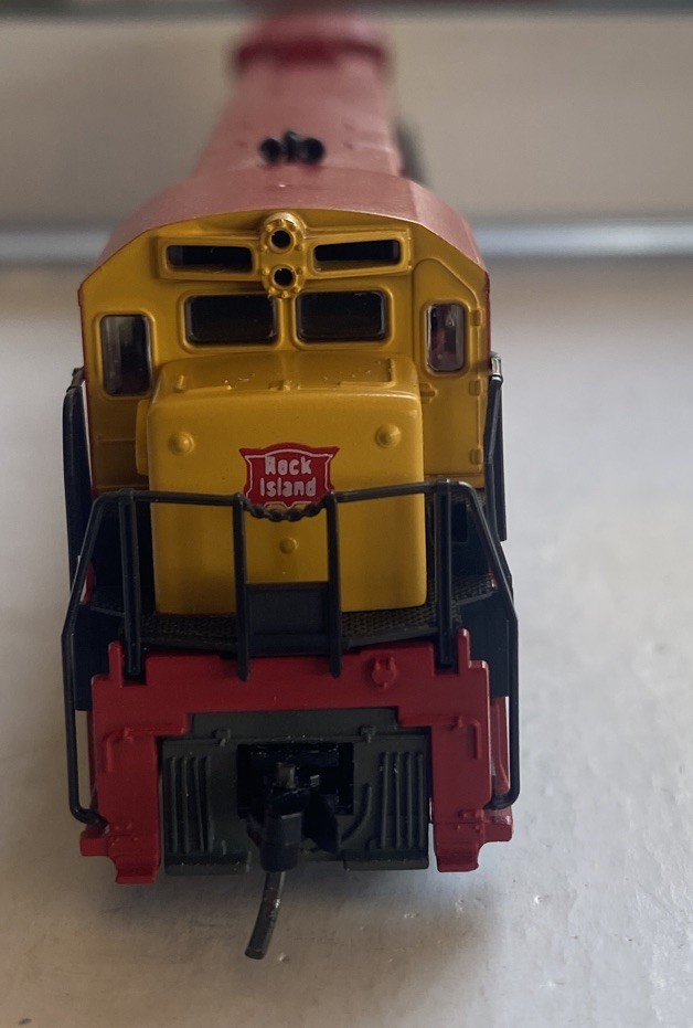 N Scale Kato DCC Ready U30C Rock Island RI 4598 MTL Couplers Locomotive ...