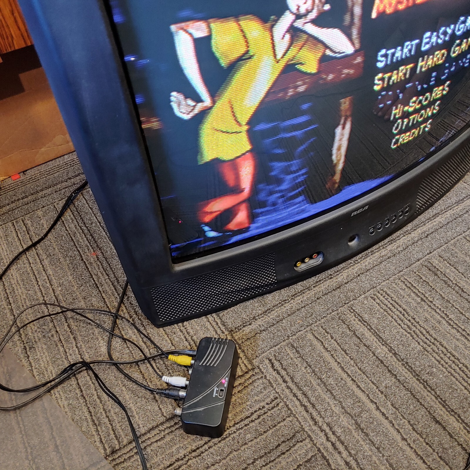 RCA 27 Inch CRT TV Retro Gaming Coaxial Input F27442 Working No Remote ...