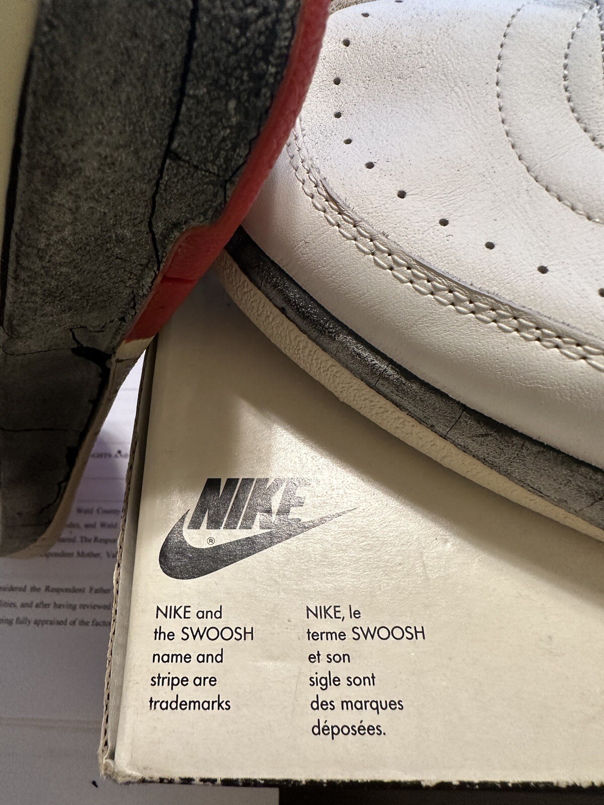 Original 1986 Air Jordan 2 Low, size 11 never worn original box Italian ...
