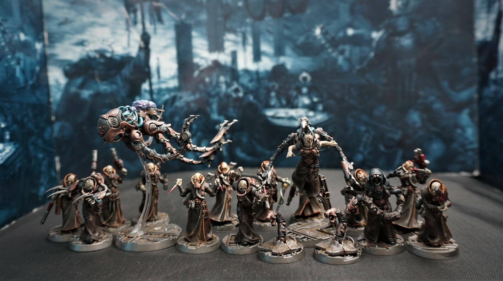 Delaque Gang super painted pack Necromunda Nacht-Ghul, Psy-Gheists ...