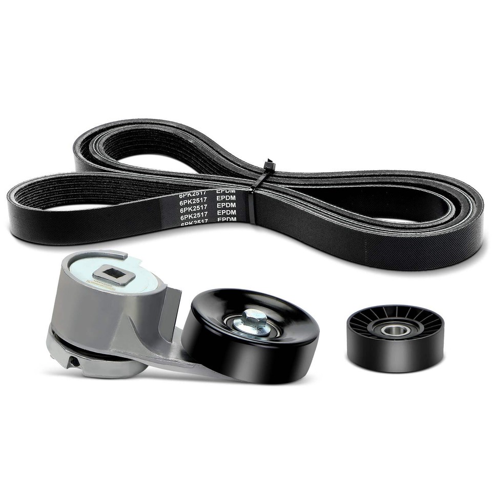 3Pcs Serpentine Belt Drive Component Kit for Ford F-150 F-250 F-350 ...