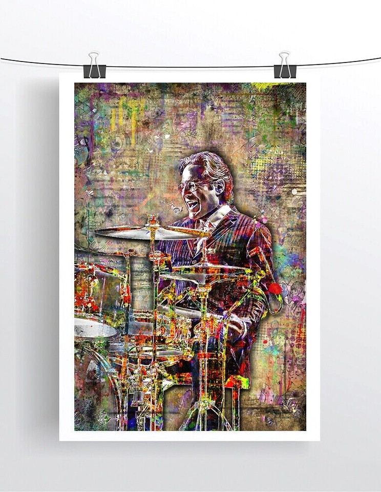 MAX WEINBERG 12x18in Poster, Springsteen And The E Street Band Poster ...
