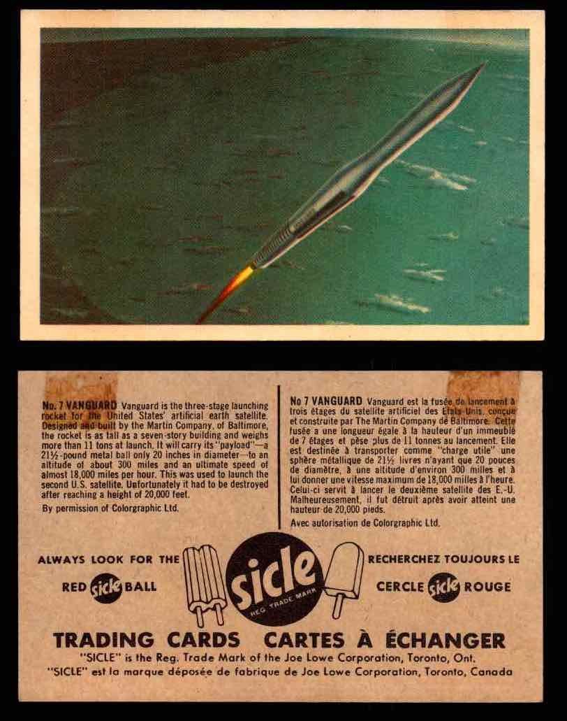 1959 Airplanes Sicle Popsicle Joe Lowe Corp Vintage Trading Card You ...