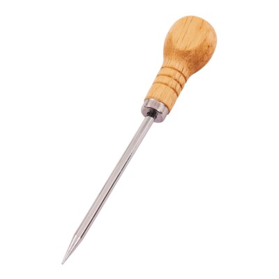 4" Wooden Handled Awl Punch Scribed Bradawl Carpenter Joiner Metal ...