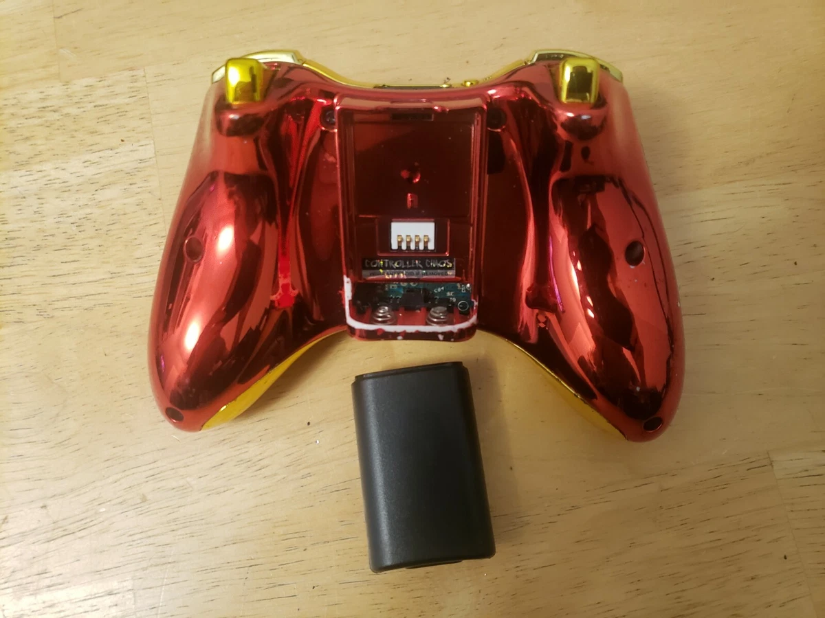 Custom Xbox 360 Controllers Chrome