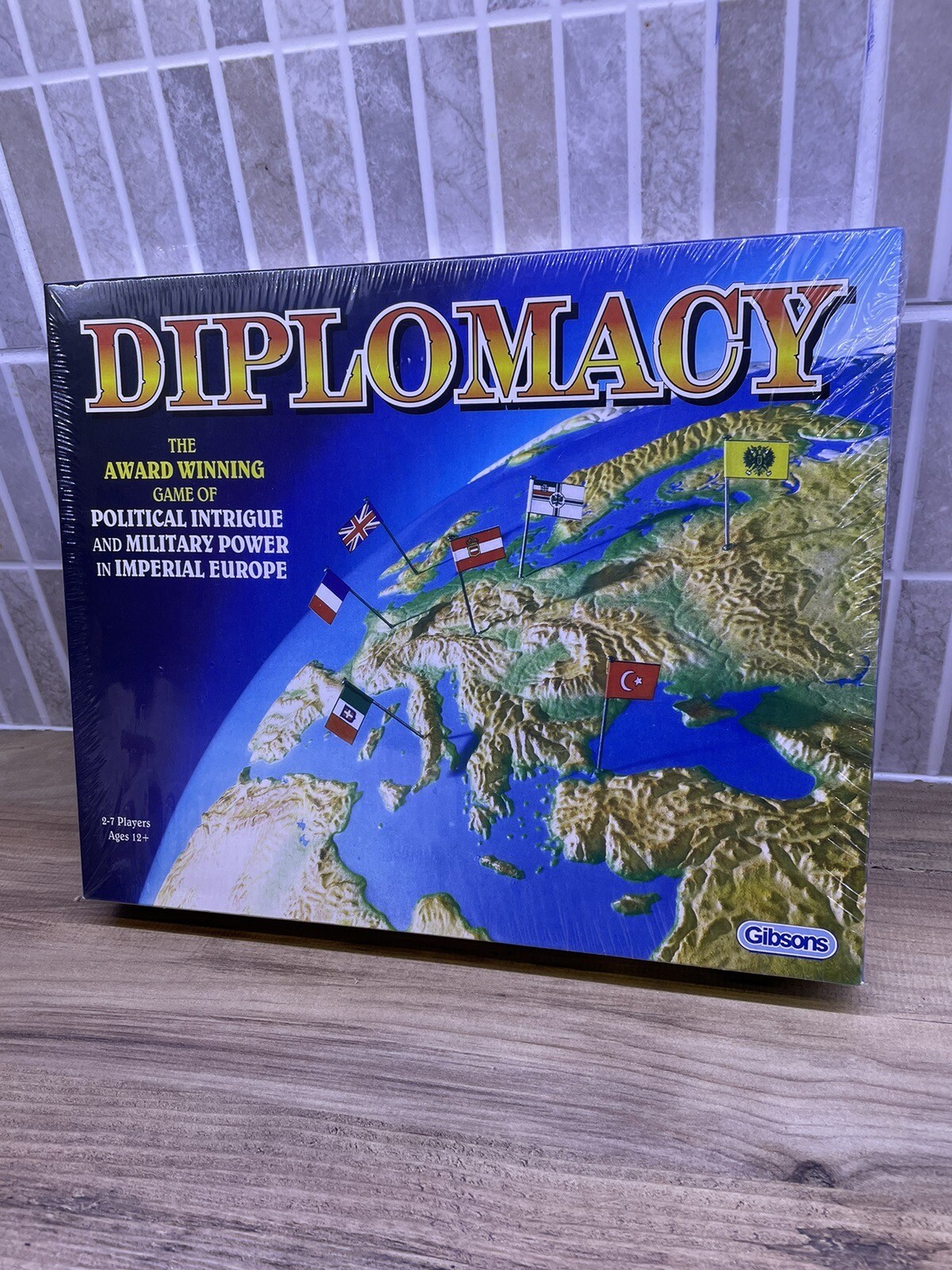 Diplomacy Board Game Gibsons 2014 Edition UNPLAYED Complete for sale ...