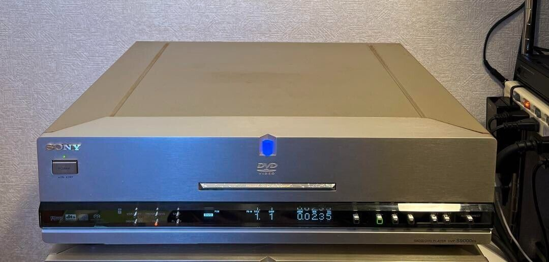 SONY DVP-S9000ES CD SACD DVD Player Stereo Audio | eBay