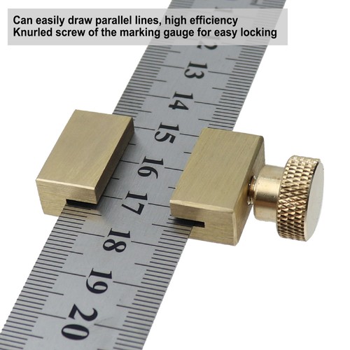 Ruler Stops Fences Brass Scribe Steel Ruler Positioning Limit Block ...