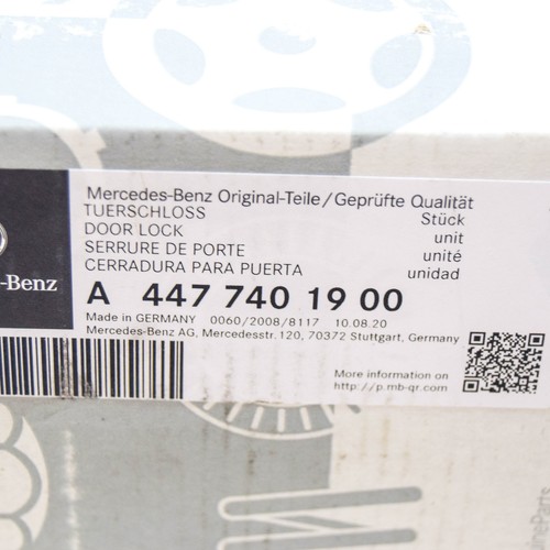 MERCEDES-BENZ VITO W447 Tailgate Door Lock A4477401900 NEW GENUINE | eBay