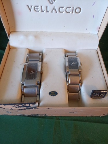 Vellaccio Watch Set His/Hers With Box $259 Retail | eBay