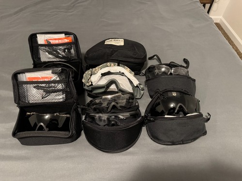 Lot of Army Issue Eye Protection & Goggles – ESS ICE / Revision ...