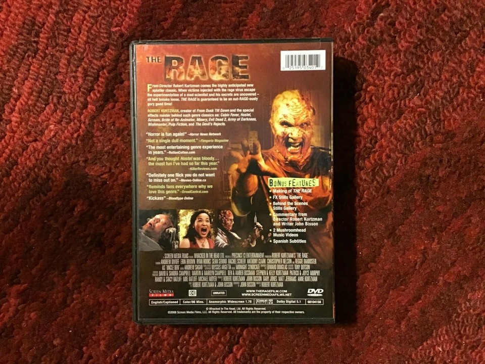 The Rage with Misty Mundae : New DvD Horror Movie 25195034012 | eBay