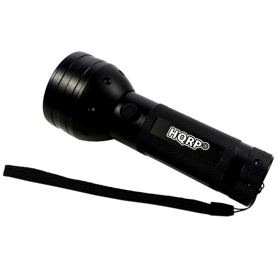 HQRP Profesional Linterna 51 LED UV Ultravioleta 390 nM Antorcha ...