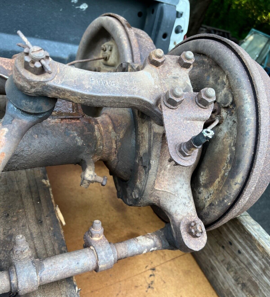 1975 FORD F250 DANA 44 CLOSED KNUCKLE COMPLETE FRONT AXLE / HIGHBOY 4X4 ...