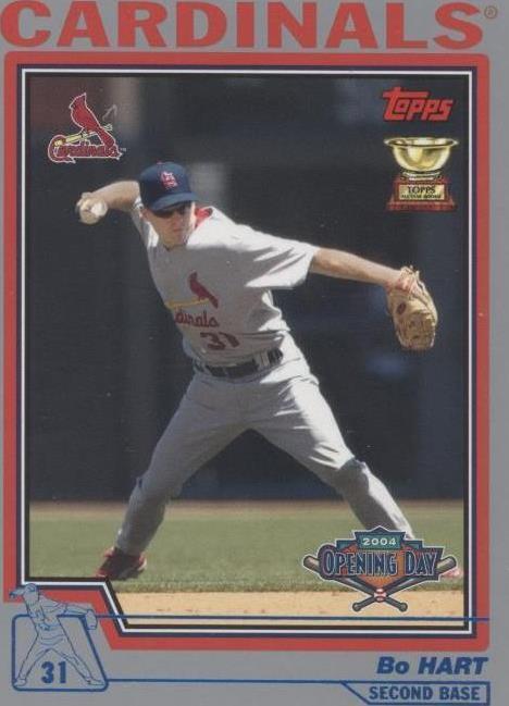 2004 Topps Opening Day - Bo Hart #7 for sale online | eBay